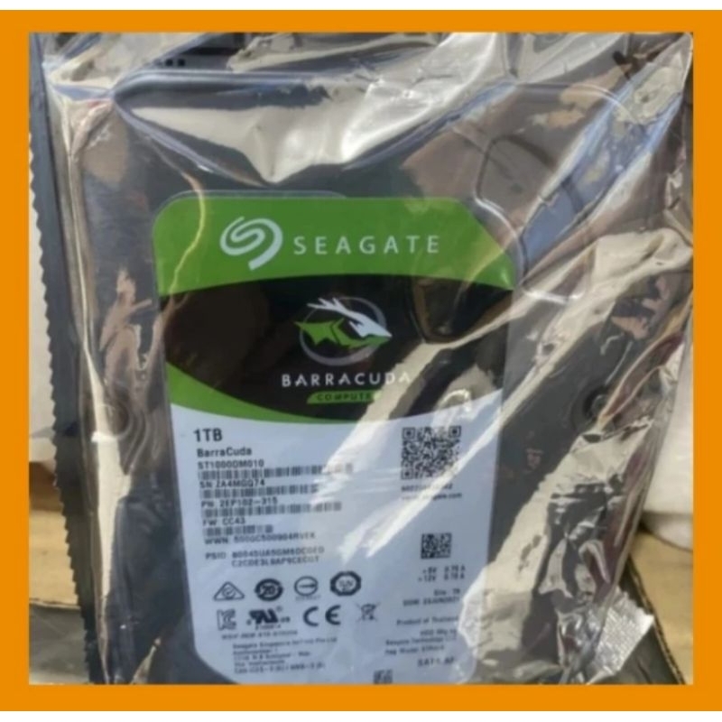 Ssd SEAGATE BARRACUDA 1TB 3'5 INCH | Shopee Malaysia