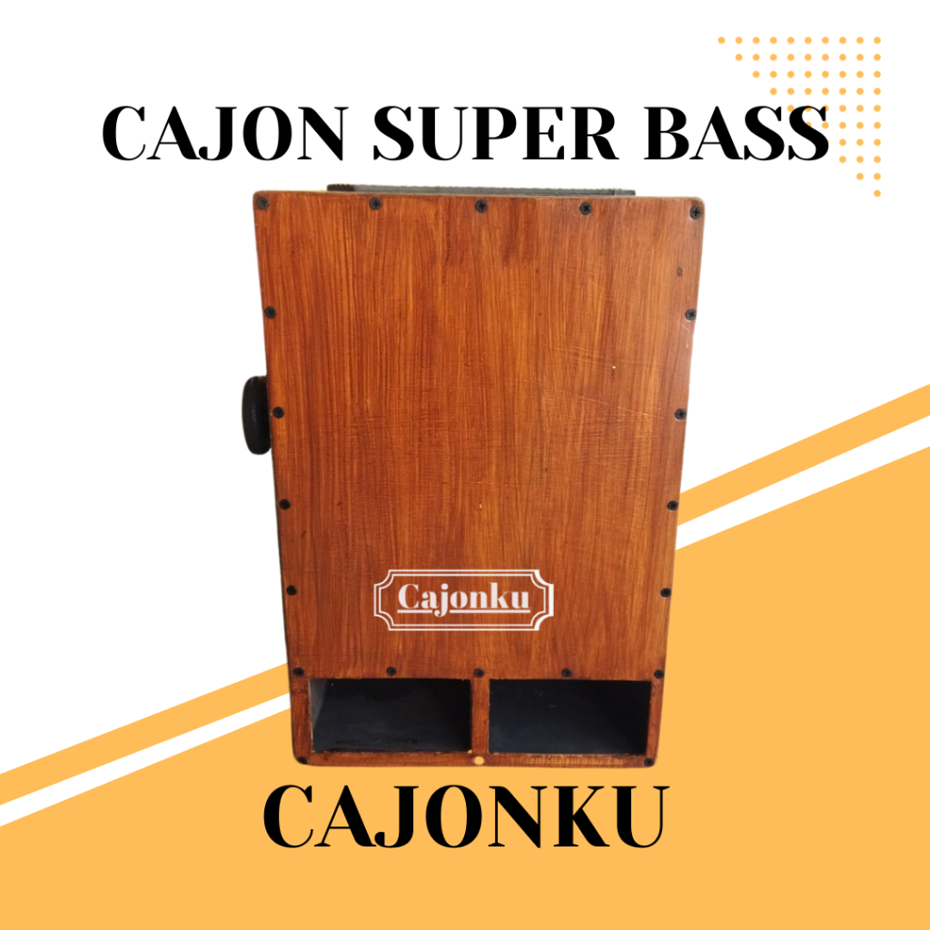 Super Bass Acoustic Cajon - Large Percussion Kajon - Electric Snare ...