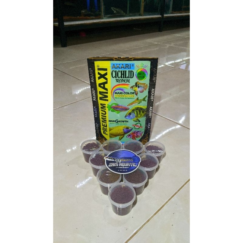 Premium Maxi Fish Feed repack 10gr | Shopee Malaysia