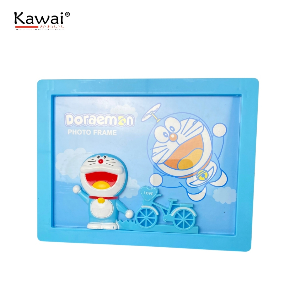 Kawaii Photo Frame Doraemon Character Mickey Mouse Giraffe Colorful ...