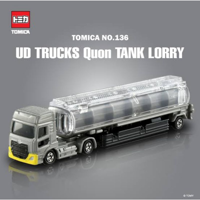 TOMICA LONG UD TRUCKS QUON TANK LORRY TAKARA TOMY 136 DIECAST TRUCK CAR ...