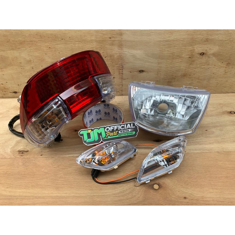 Complete package of old fiz fizr Vega r lights, turn signal headlights ...