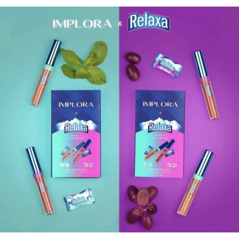 Implora x Relaxa Matte Lipcream (Limited Edition) | Shopee Malaysia