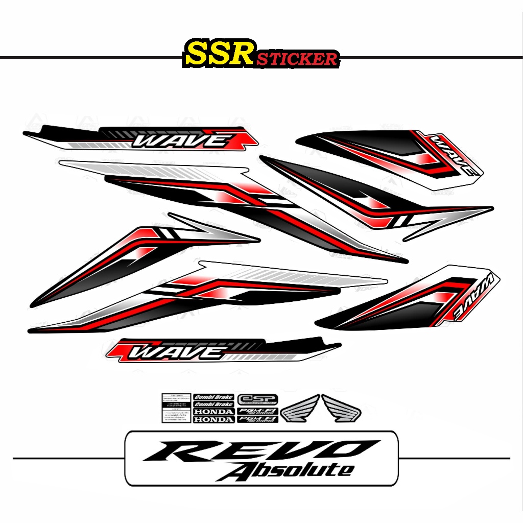 Striping ABSOLUTE REVO/3C/STICKER REVO/REVO ABSOLUTE/STRIPING REVO 110 ...