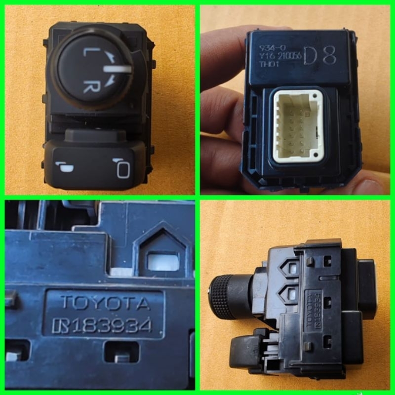 Toyota Innova Zenix Rearview Mirror Regulator Switch | Shopee Malaysia