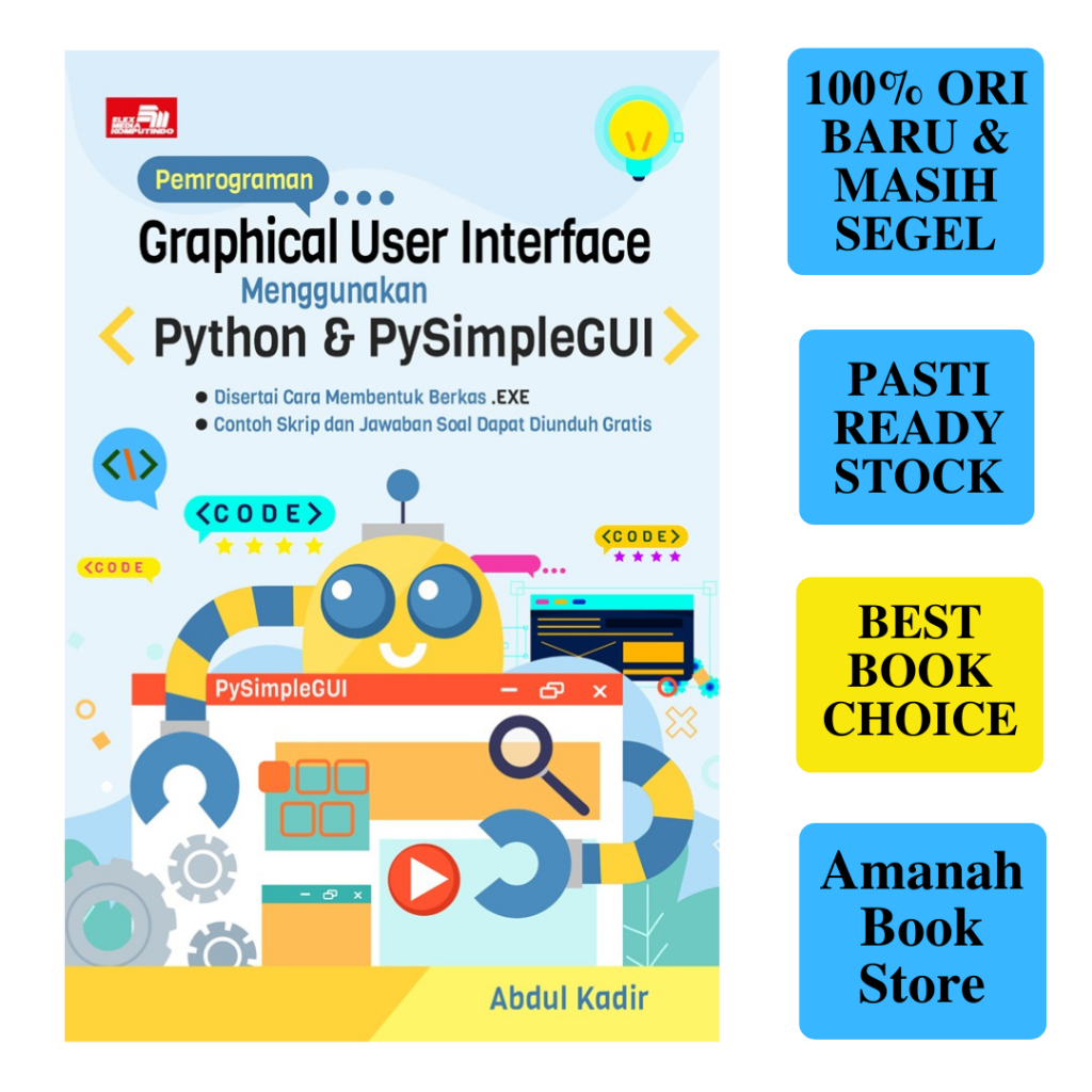 Graphical User Interface Programming Book Using Python And Pysimplegui By Abdul Kadir Shopee 1421