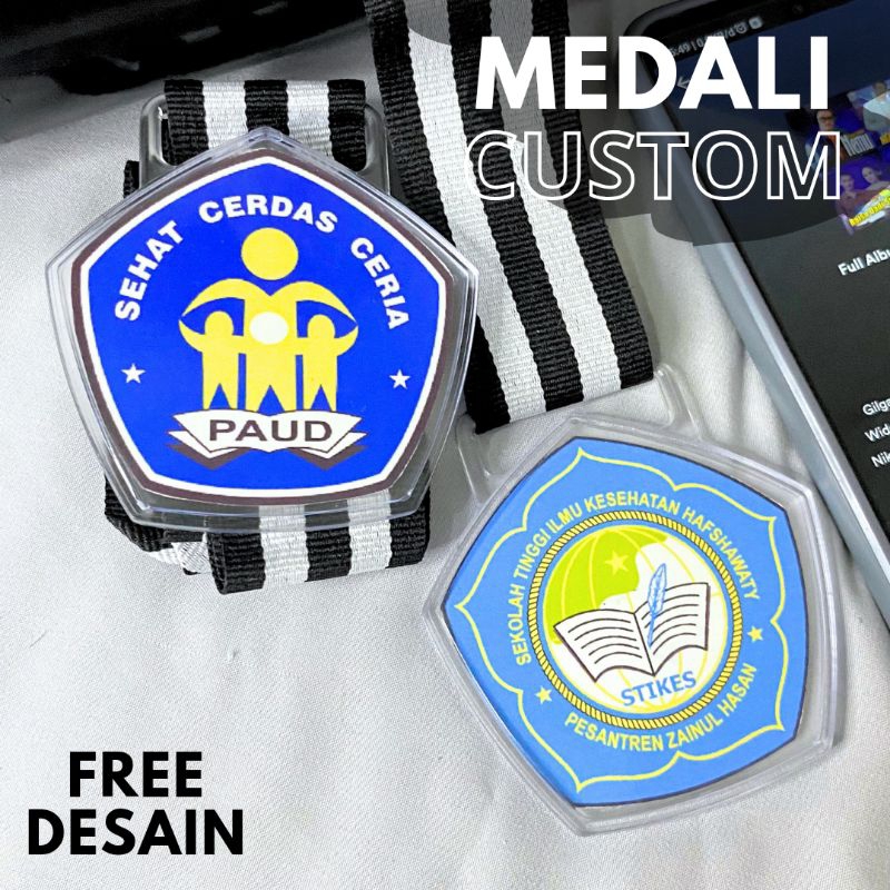 5-sided Acrylic Medal - Custom High School Graduation Acrylic Medal ...