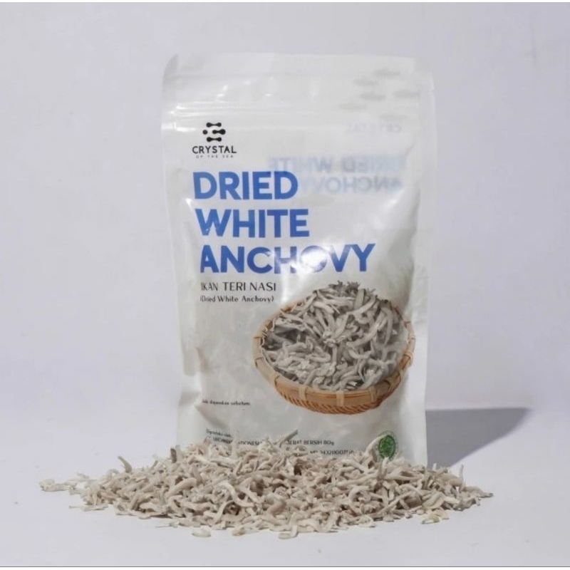 Crystal Of The Sea Dried White Anchovy - Rice Anchovies | Shopee Malaysia