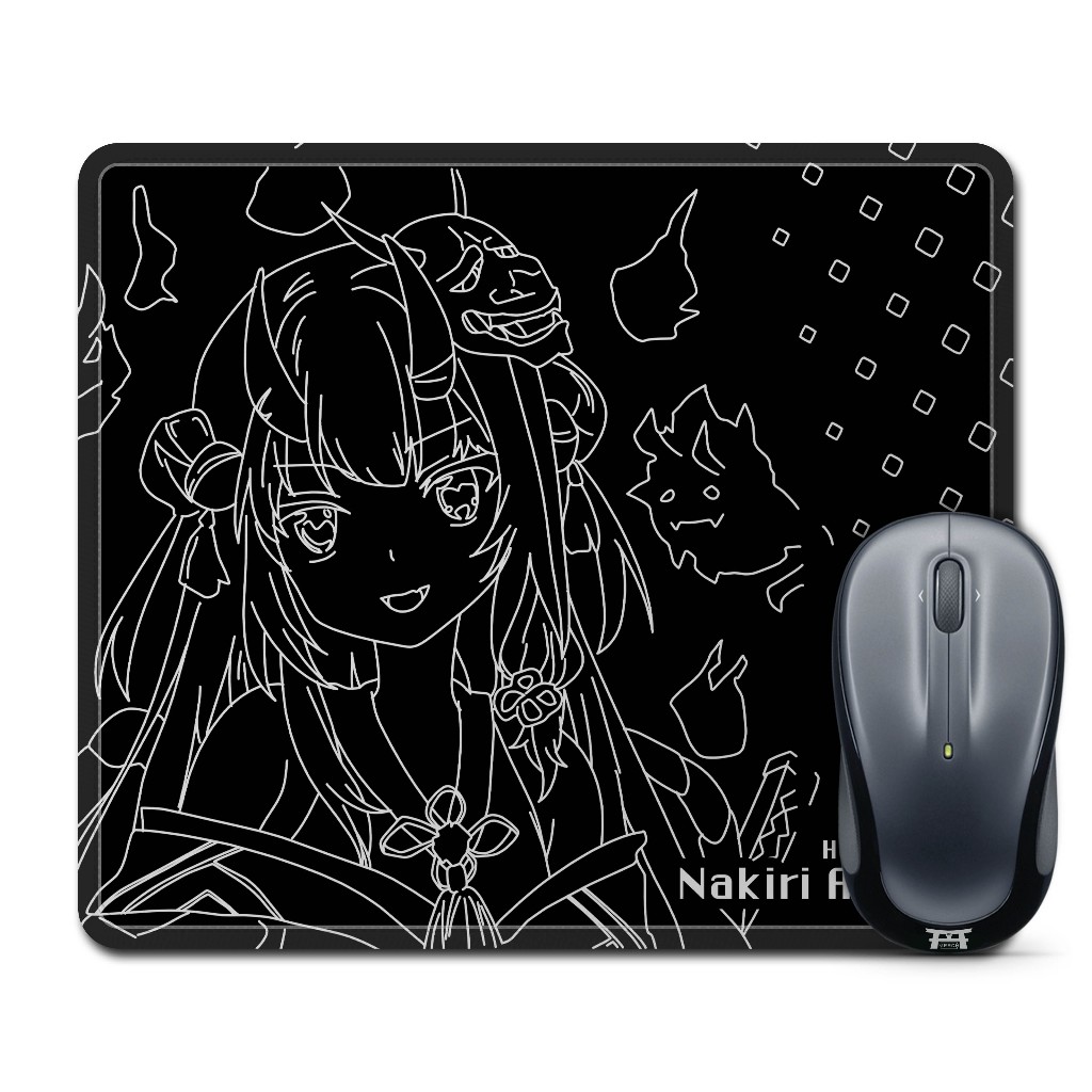 Mouse pad gaming anime vtuber NAKIRI AYAME LINE Hololive 2nd - material ...