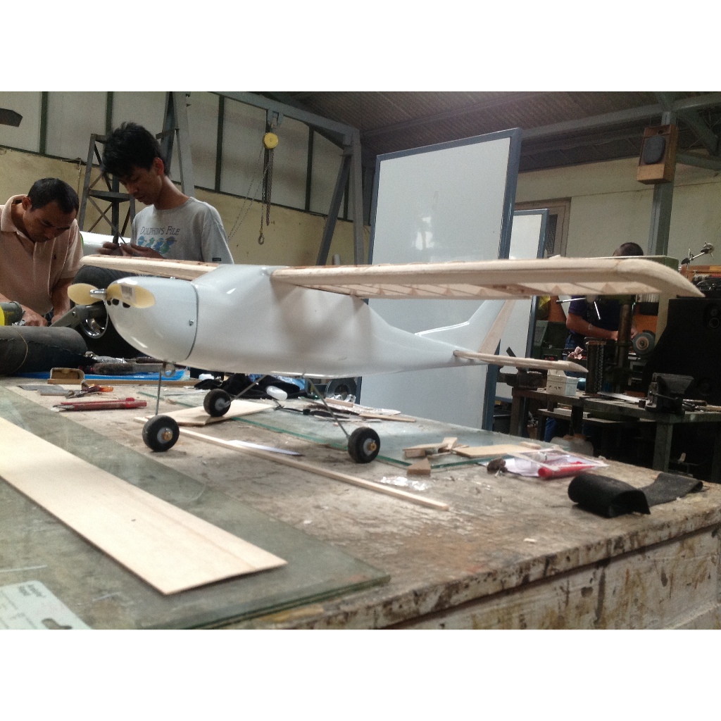 Fuselage Airplane Body Model Cessna 206 fiberglass WS 1m | Shopee Malaysia