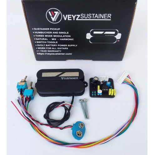 FREE.! GUITAR PICKS | PICKUP SUSTAINER SUSTANIAC 3 MODE 6 strings ...