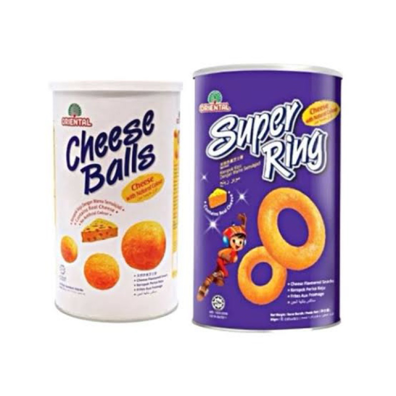 Oriental Super Ring 80g Oriental Cheese Ball 80g Oriental Snack ...