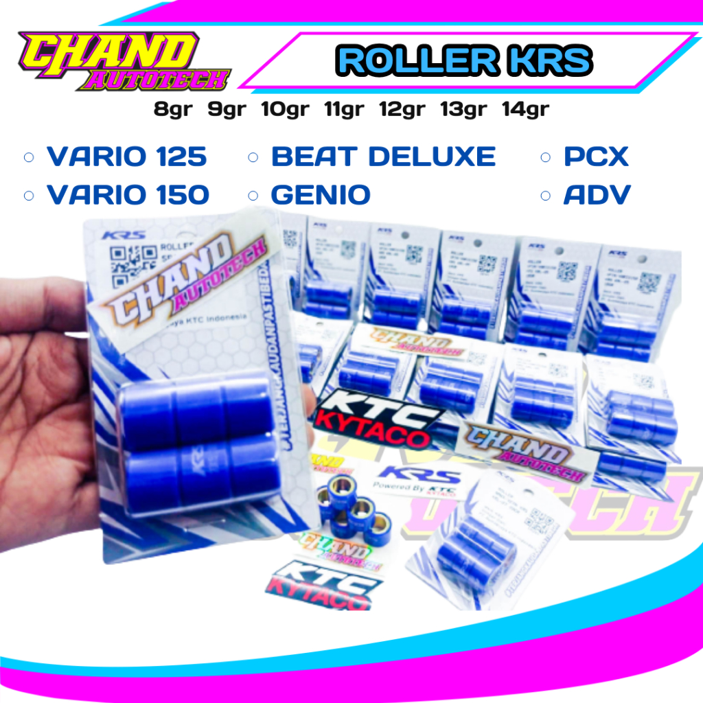Roller krs KTC Vario 125 150 PCX ADV GENIO Beat Deluxe roller krs KTC ...