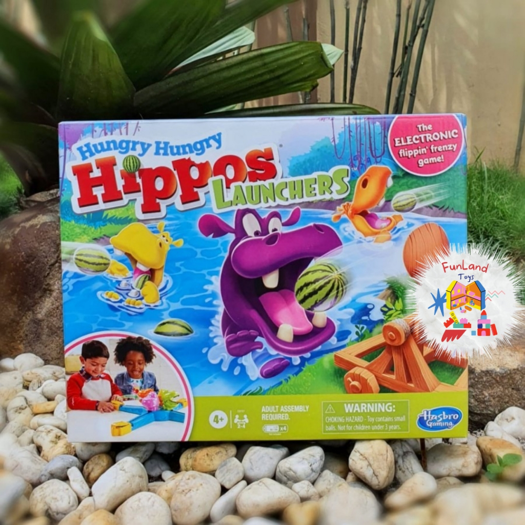 Hungry Hungry Hungry Hippos Launchers Electronic Game | Shopee Malaysia