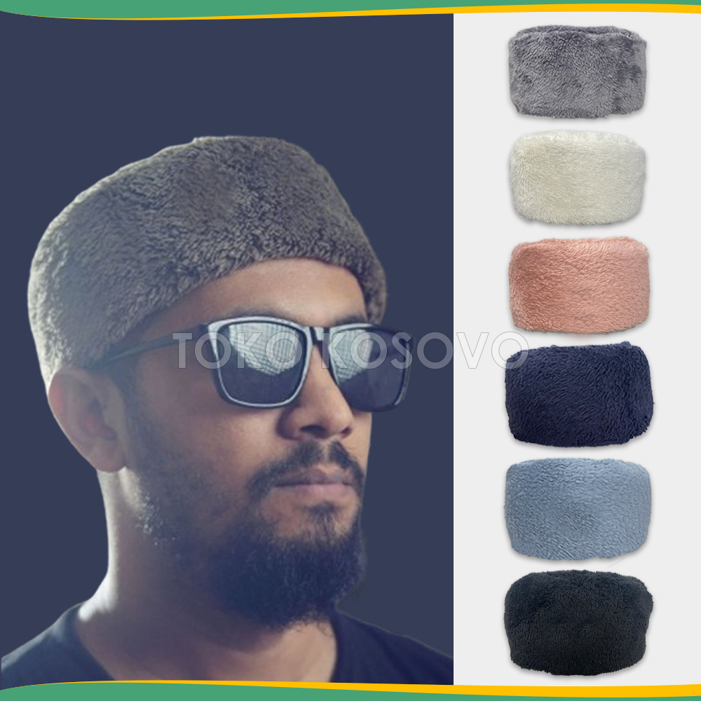 PUTIH HITAM Peci FEATHER RUSSIAN Bukhara Premium Kopiah Ottoman Turkey ...