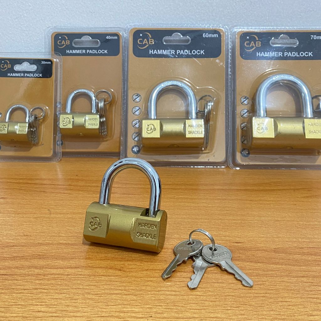 Yellow IRON PADLOCK WITH BLOCK MODEL / HOUSE FENCE ANTI-THEFT DOOR ...
