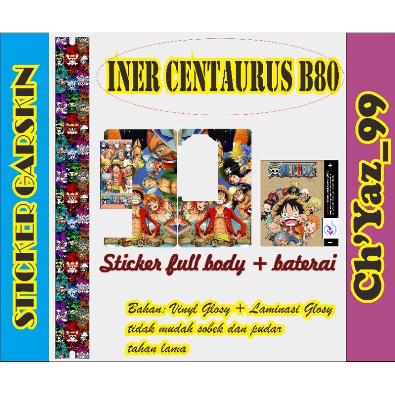 Sticker INER CENT4 B80 ONE PIECE Edition | Shopee Malaysia