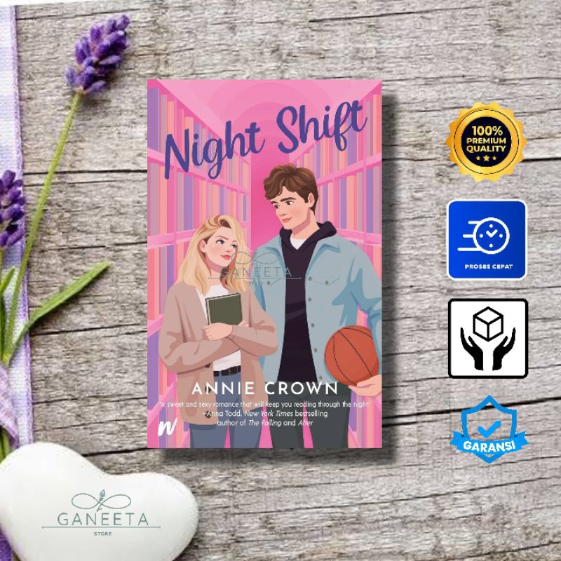 Novel Night Shift by Annie Crown - english version | Shopee Malaysia