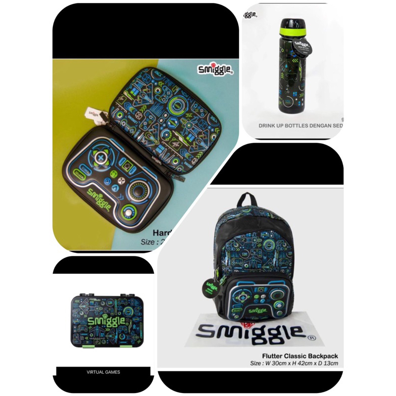 Smiggle VIRTUAL BLACK SERIES PRODUCT COLLECTION | Shopee Malaysia