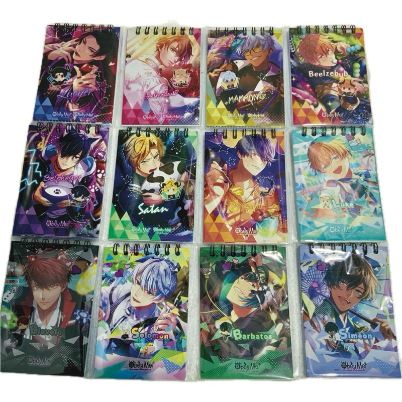 Obey Me !!! Small notebook | Shopee Malaysia