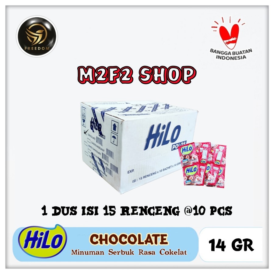 Original HiLo Chocolate Milk | Sachet Chocolate Flavor Powder - 14 gr ...