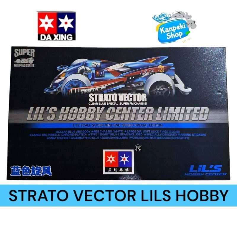 Rep tamiya mini 4wd strato vector lils hobby daxing brand | Shopee Malaysia