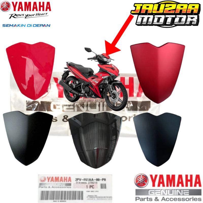 SMALL FRONT BUMPER VISOR JUPITER MX KING NEW 2019-2024 ORIGINAL YAMAHA ...