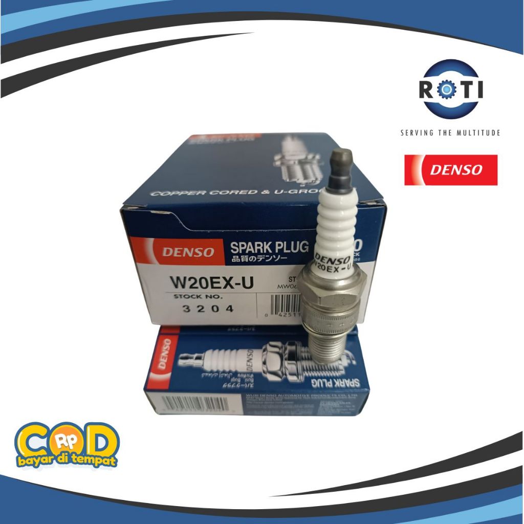 Denso W20EX-U ORIGINAL STARLET COROLLA CERIA VITARA CAR SPARK PLUG ...