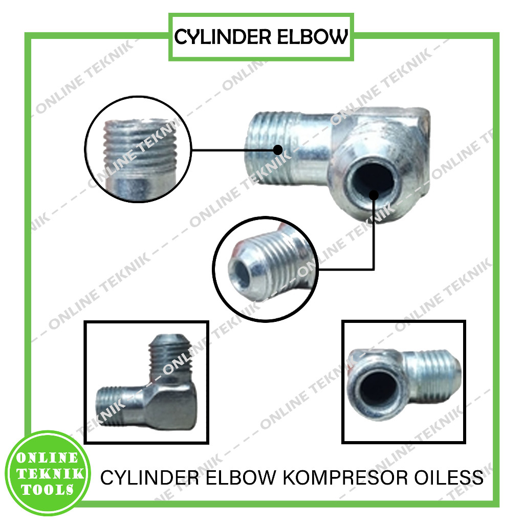 Cylinder ELBOW Compressor Oilless Knee Compressor Spare Parts ...