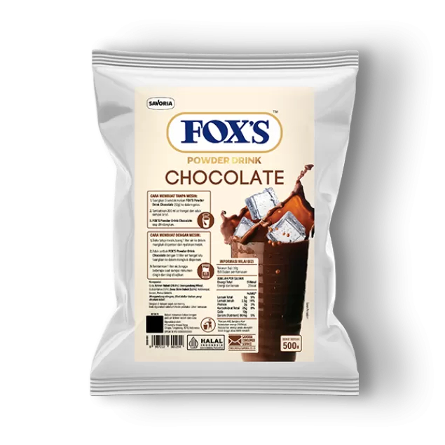 Powder Drink FOX'S Chocolate Drink Powder 500gr | Shopee Malaysia
