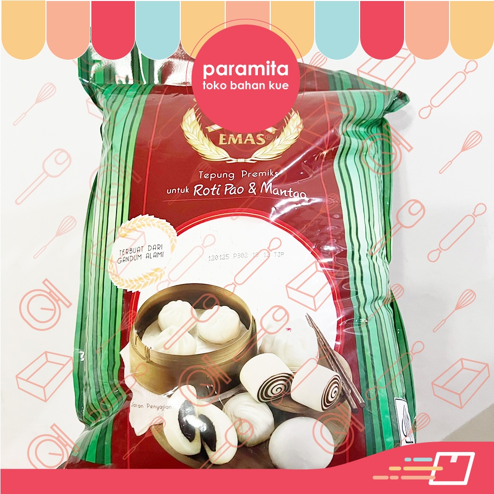 Bogasari Chakra Twin Gold Pao & Mantao Bread Flour 5 Kg | Shopee Malaysia