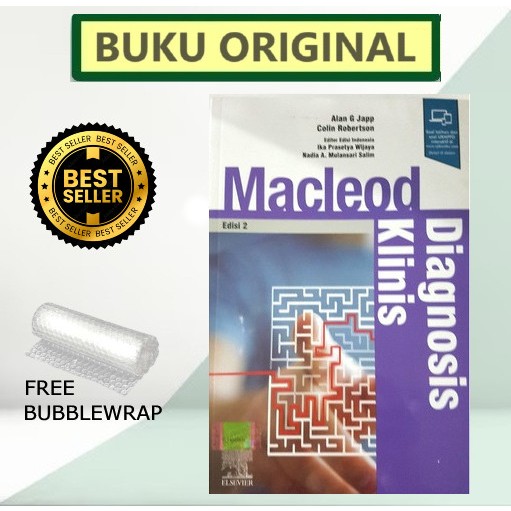 Original MACLEOD CLINICAL DIAGNOSIS 2nd EDITION - ALAN G JAPP | Shopee ...