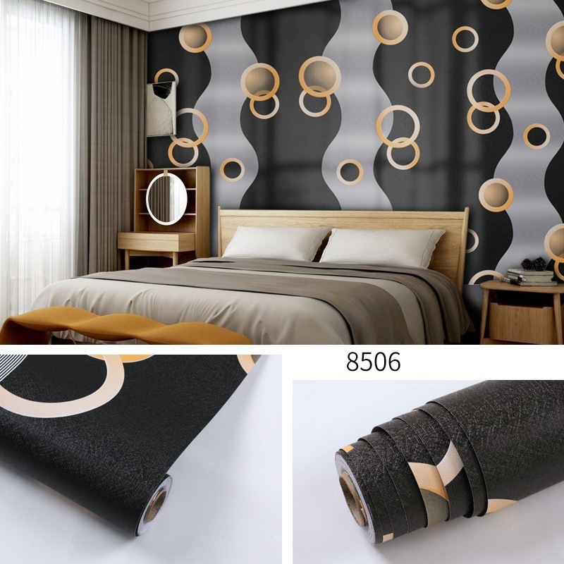 3d Polkadot Wall Wallpaper Size 8m s/d 10m x 45cm | Shopee Malaysia