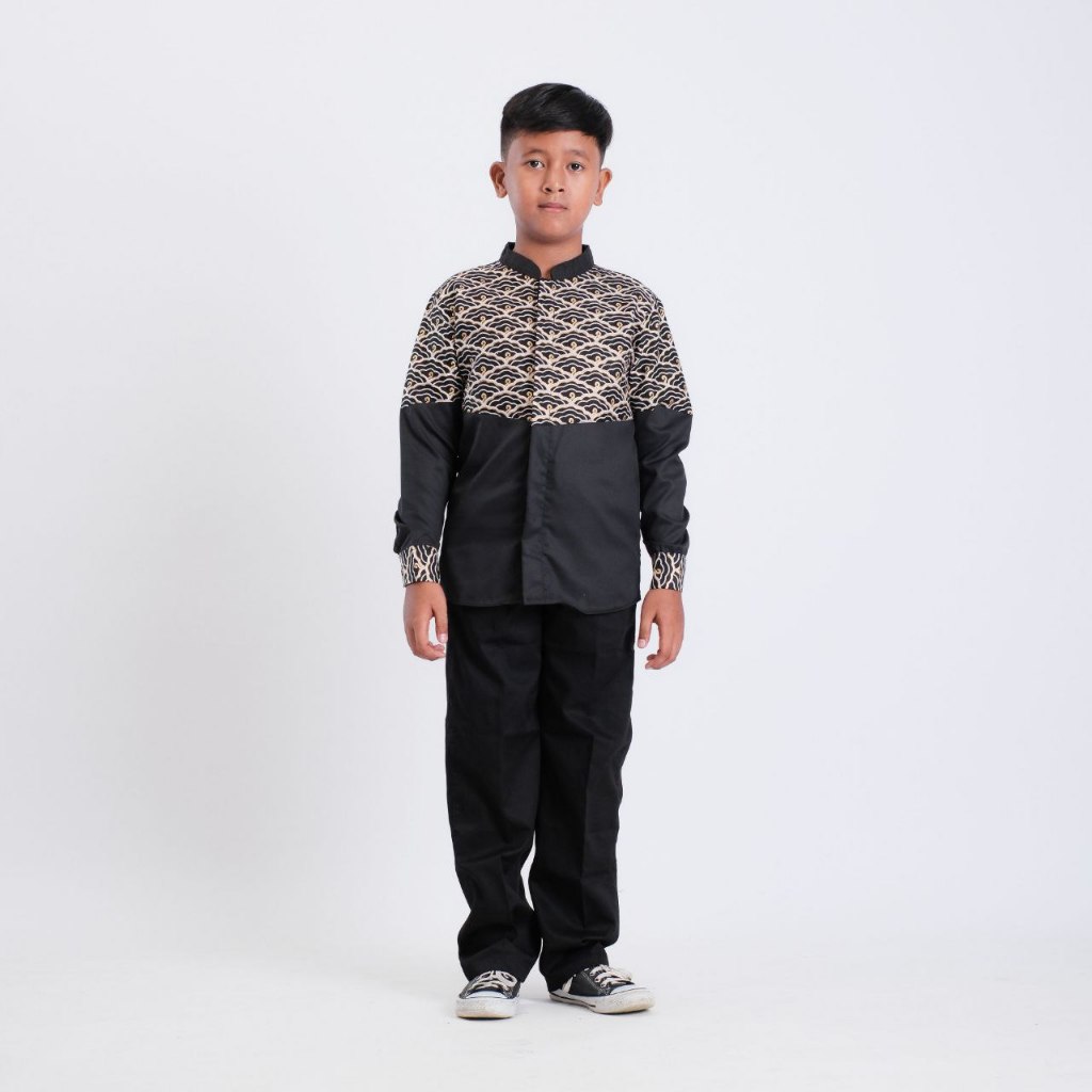 KEMEJA Sulaiman SERIES Koko Boys Long Sleeve Koko Boys Age 3-11 Years ...
