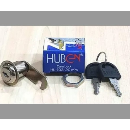 Huben HL-103-20 mm CamLock - Locker Lock - Cupboard Lock | Shopee Malaysia
