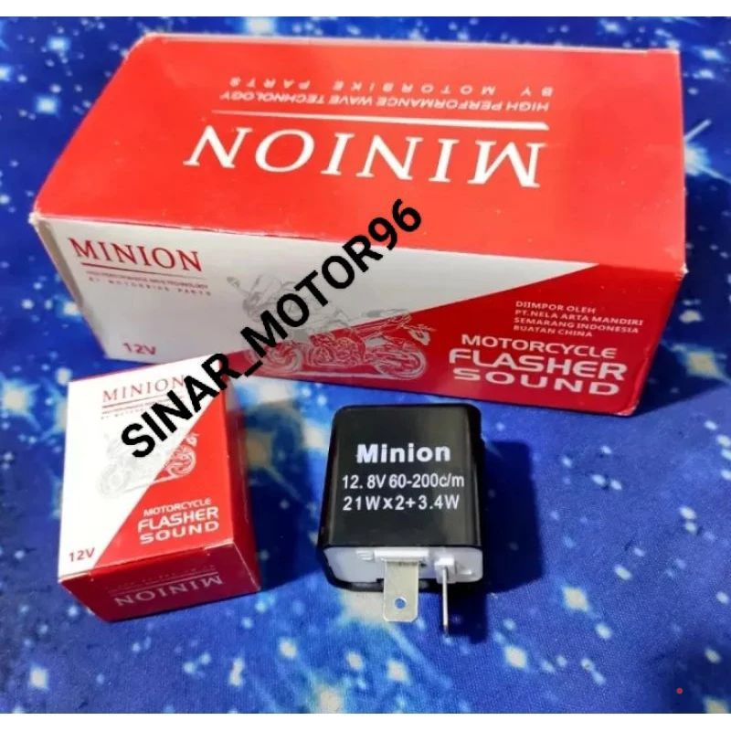 FLASHER TOMSOL RELAY TURN SIGNAL SOUND PLUS MINION SETTINGS HIGH ...