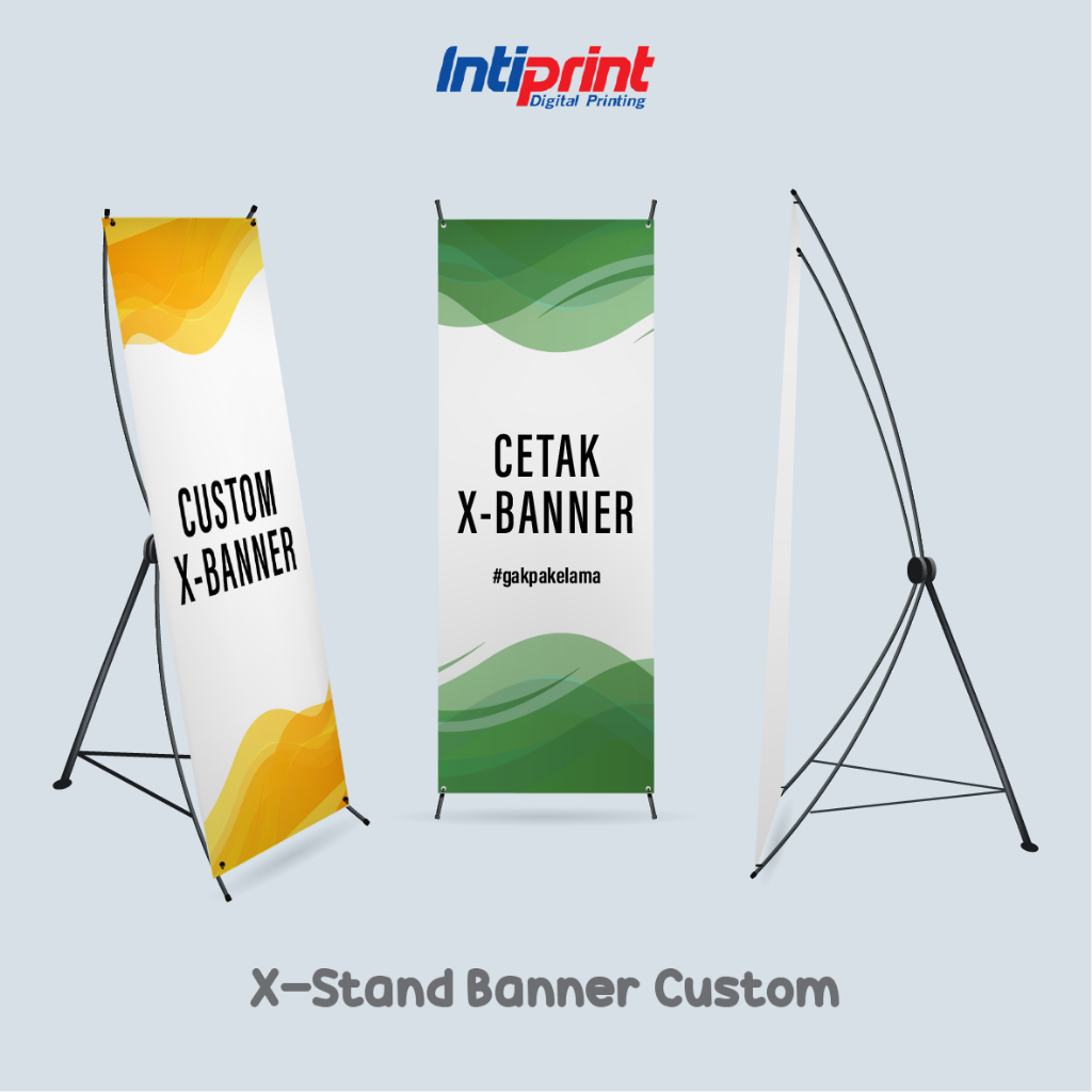 Print X-Banner Custom Standing Banner Banner Banner+Pole Stand | Shopee ...