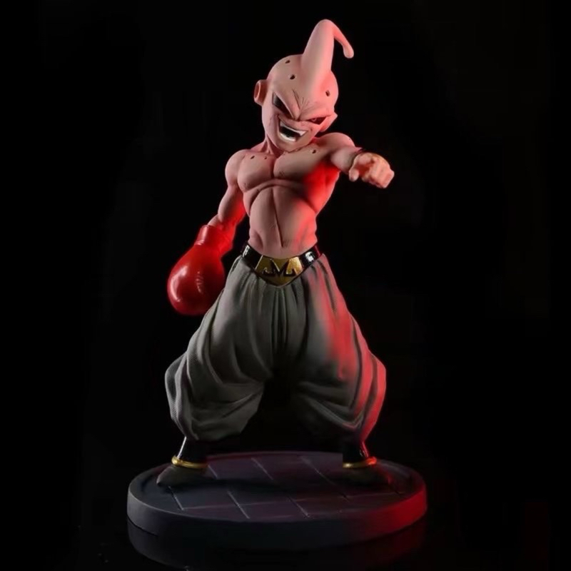 Figure Kid Majin Buu Boxing Display Diorama Toy 21cm Dragon Ball Z ...