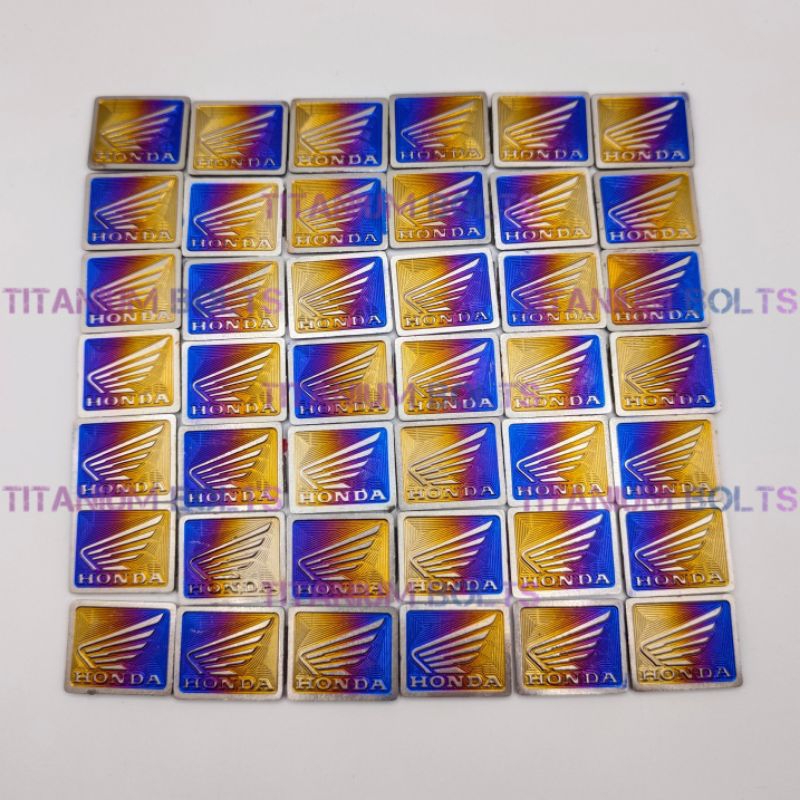 Original Honda Titanium GR5 Logo Emblem | Shopee Malaysia
