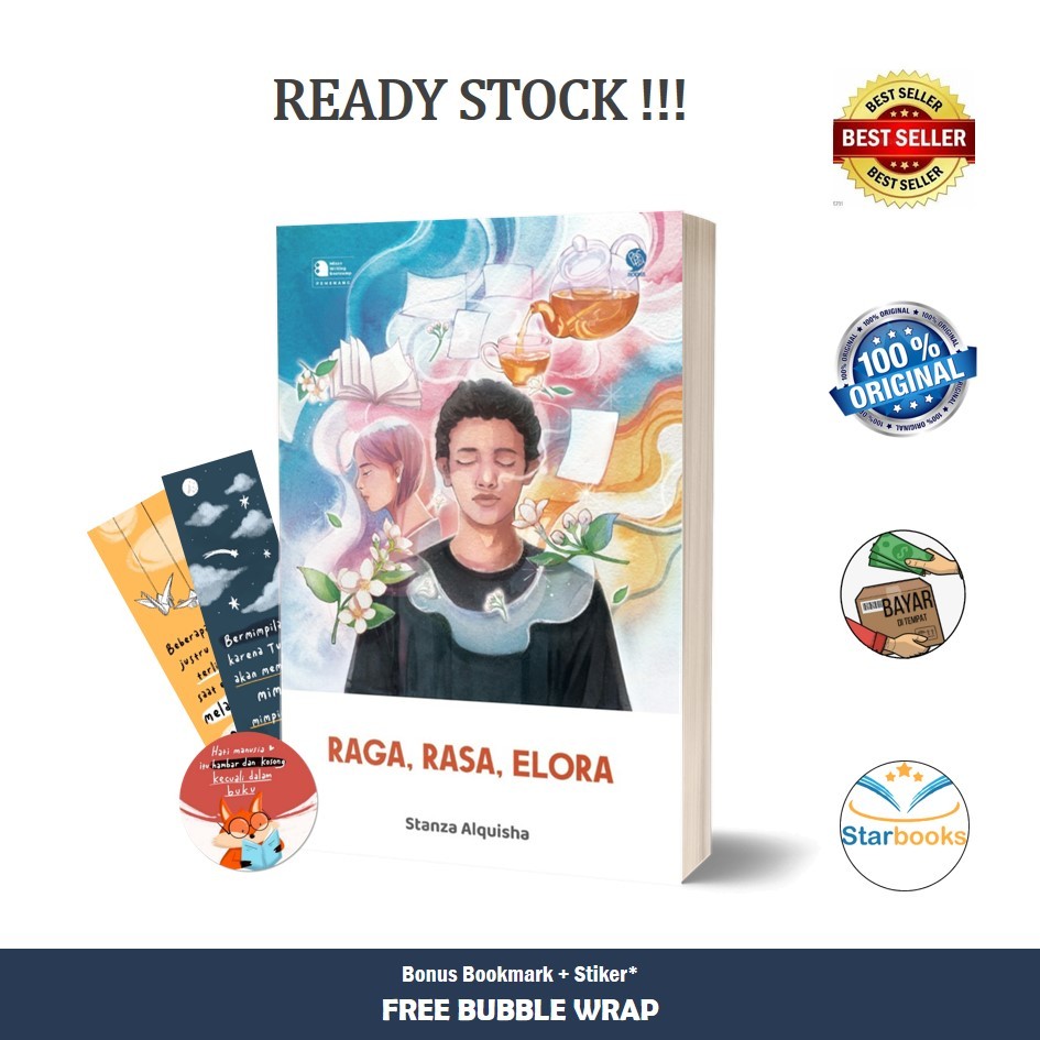 Mizan - Raga Book, Flavor, Elora By Stanza Alquisha - (Novel) | Shopee ...
