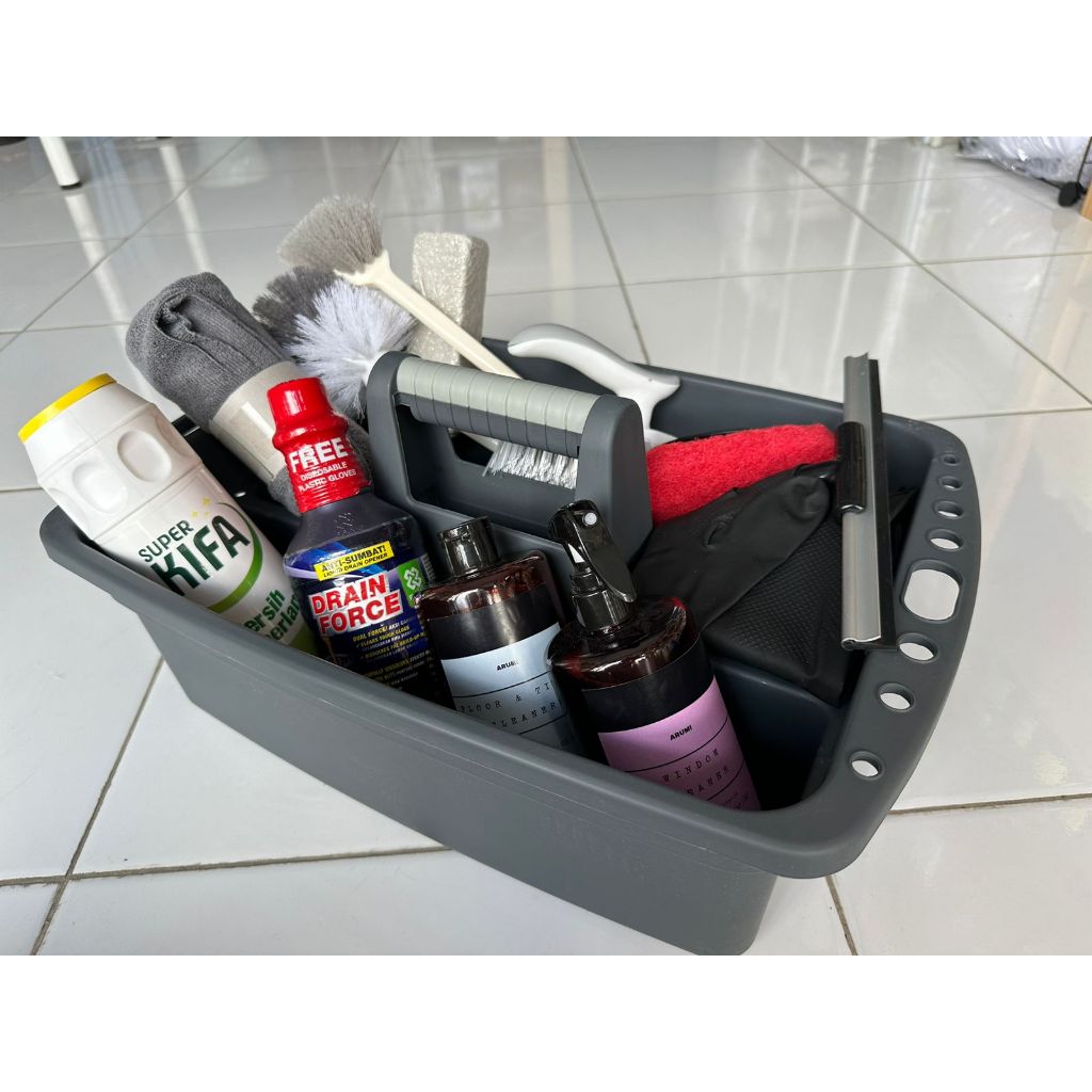 Housekeeping Cleaning Tray - Caddy Carry Handy Tool Cleaning Bucket ...