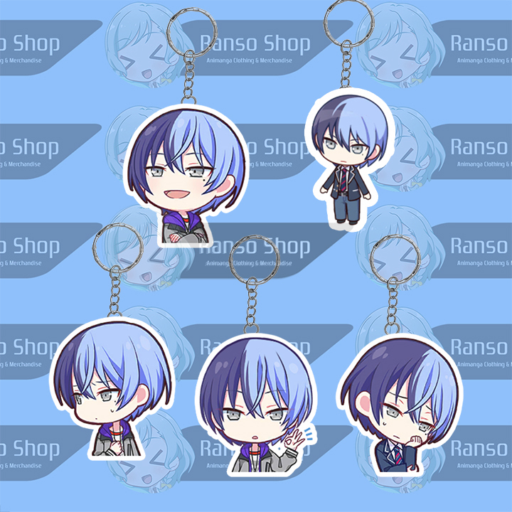 GANTUNGAN Sekai Toya Chibi UV Project Keychain 2 Sides Laser Cutting ...