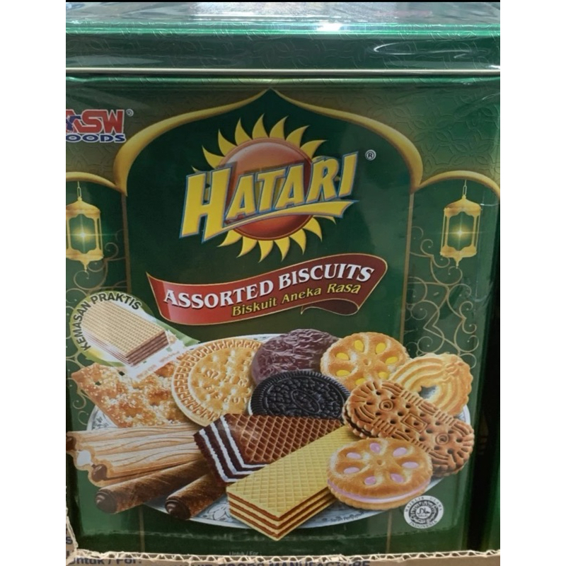 Hatari ASSORTED BISCUIT In Terms Of Cans 650 GR | Shopee Malaysia