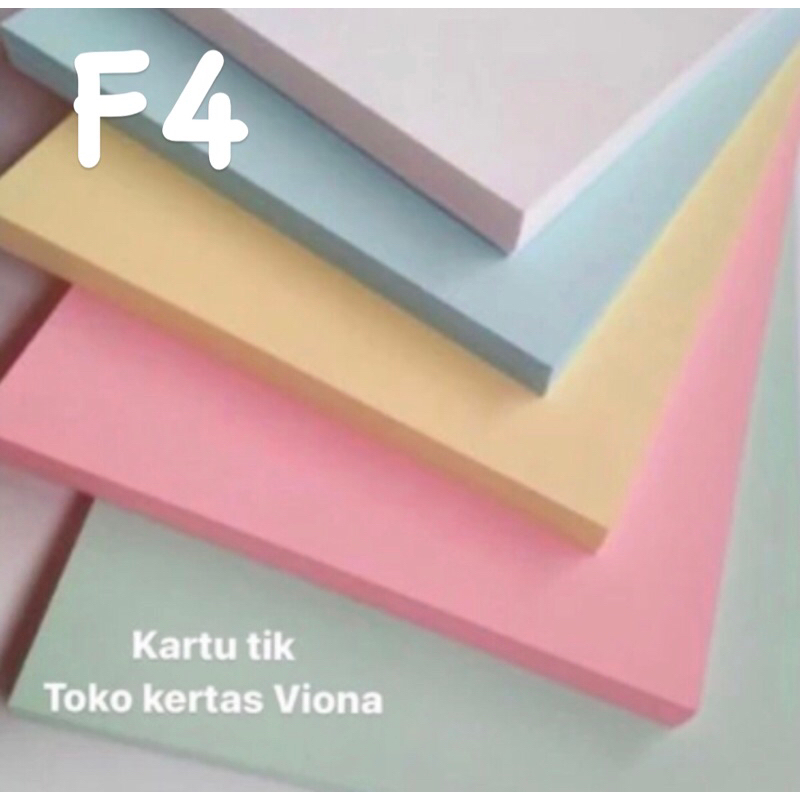 (50 Sheets) type card paper / hvs cardboard folio/A4 size | Shopee Malaysia