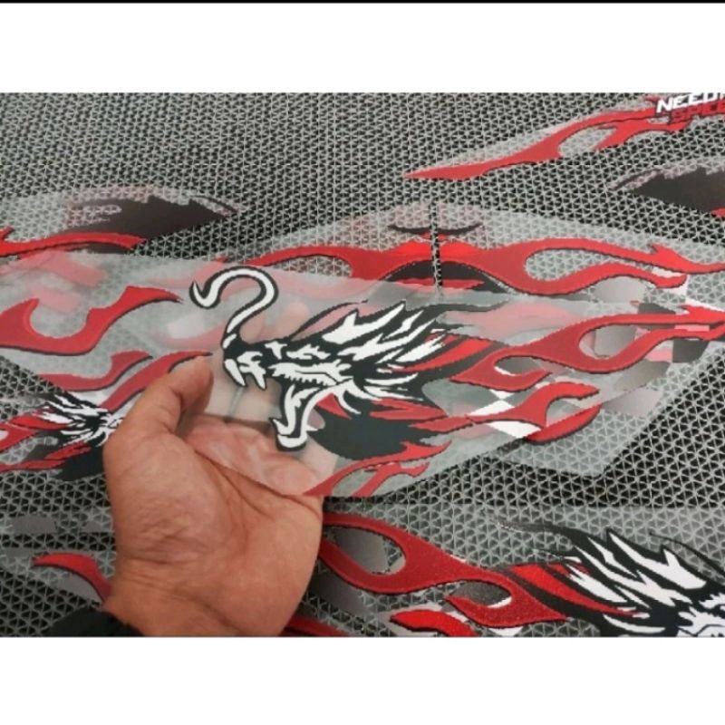 Striping STICKER Transparent HONDA VARIO LED OLD 125/150 CUSTOM NFS ...