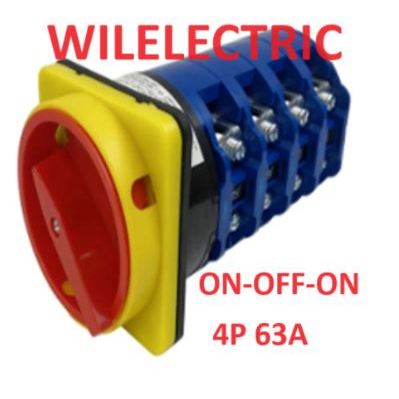 Cam Switch Selector 4P 63A 63A ON-OFF-ON Switch Change Over Switch ...