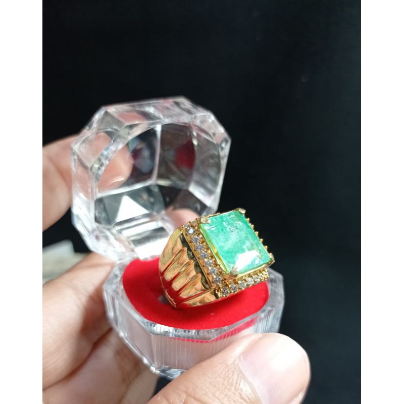 Zambrud EMERALD BERYL Gemstone ORIGINAL BRAZIL Ready To Use Complete ...