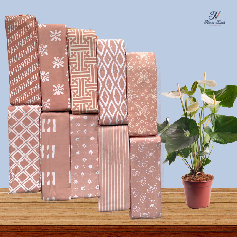 Harco Batik - Mocca Series Cap Batik Cloth | Shopee Malaysia