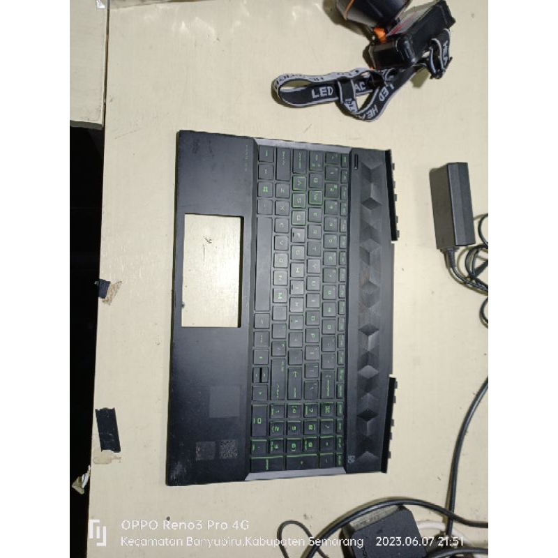 Hp Gaming Pavilion Keybord Frame 15 Dk 15t Dk 15 Dk0126tx Tpn C141