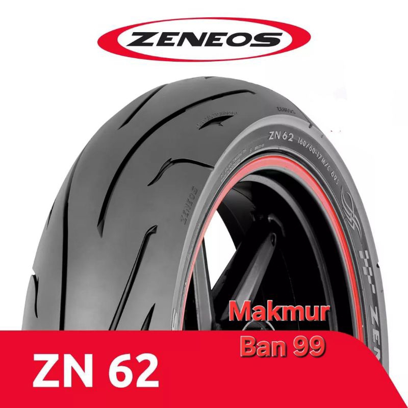 Zeneos ZN62 Motorcycle Tires 110/70-14 ( ZN 62 ) ( Tubeless ) PCX ...